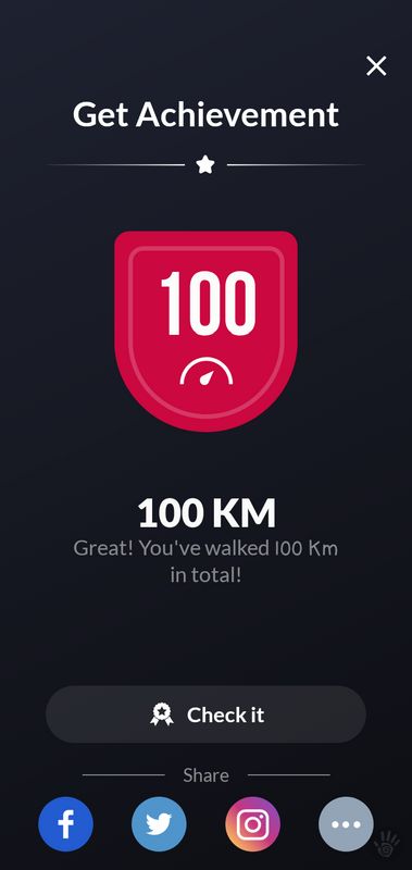 Run 100 km in one month - Challenge