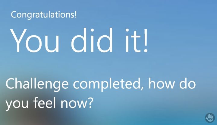 Challenge Completed